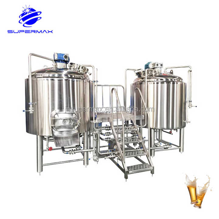Stainless Steel 200L-800L Micro Brewery Equipment Complete Beer Brewing Solution with Core ...