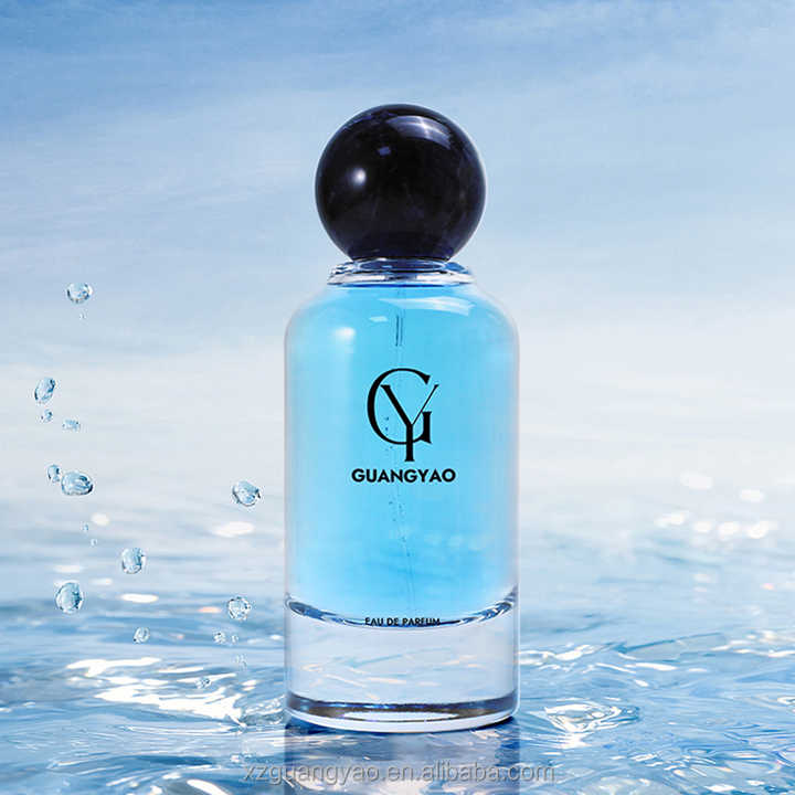 Luxury Custom Color Label 100ml Clear Glass Perfume Bottle with Hot ...