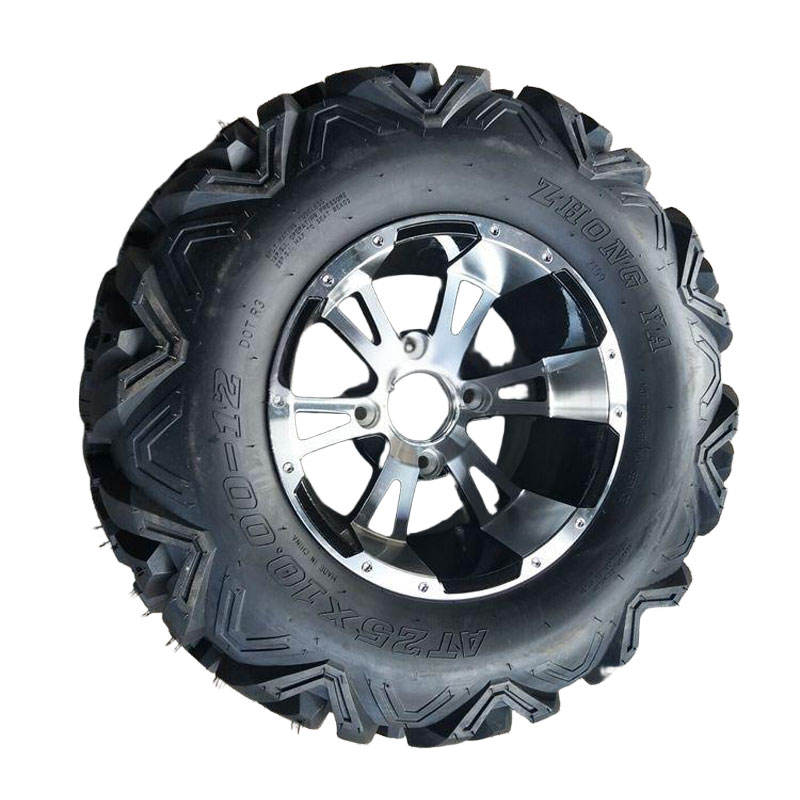 12 Inch ATV Tires with Aluminum Alloy Wheel Hub - High-quality