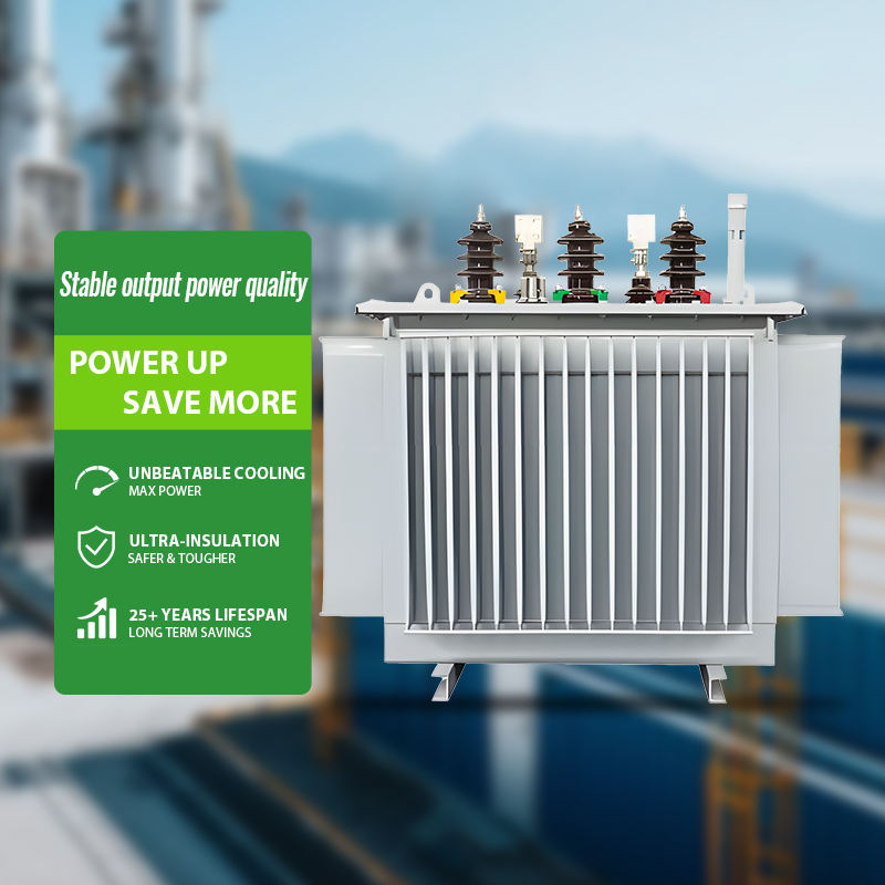 Solarasia Three Phase Power Transformer 220V 110V 50Kva Oil Immersed ...