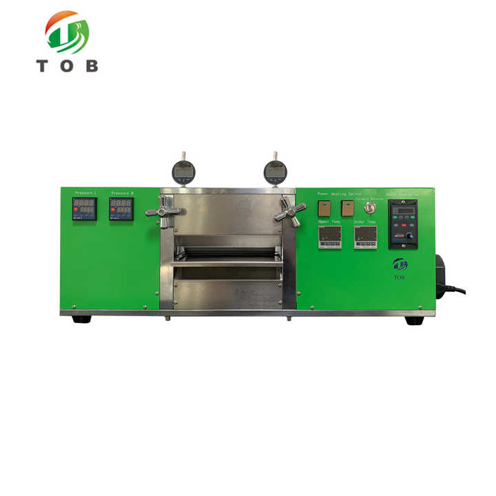 TOB Battery Electrode Calendering Roll Heat Press Machine