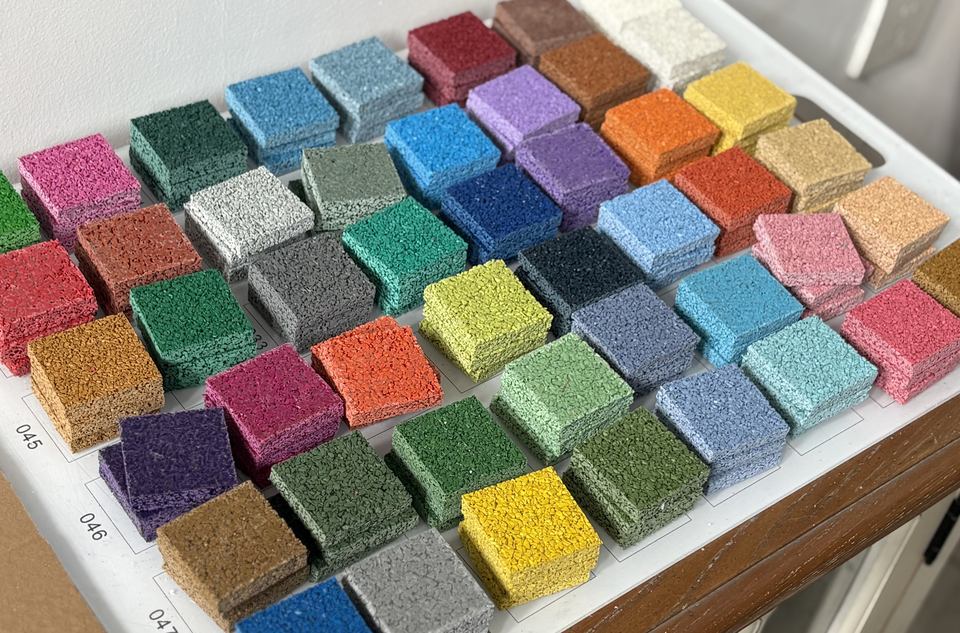 EPDM Rubber Granules for Fitness Pathway Ground Soft Touch Anti-Slip ...