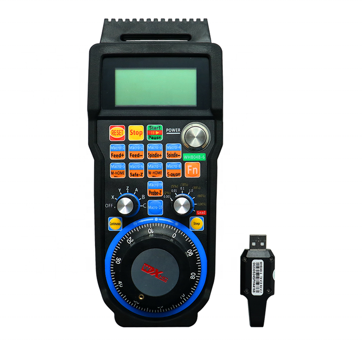 Wired or Wireless Handwheel 40 Meters 4/6 Axis USB MPG