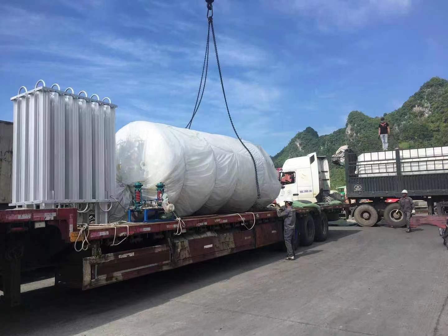 5m3 16bar Carbon Steel Liquid Oxygen Medical Tank Size For Hospital Use ...