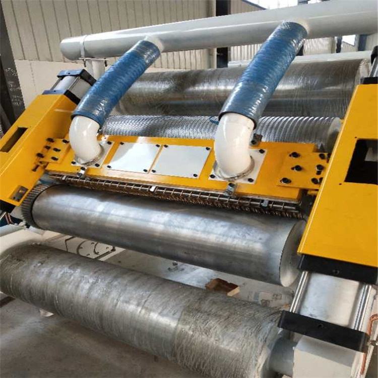 Cassette Type Single Face Corrugator Cardboard Line Finger Single Facer ...