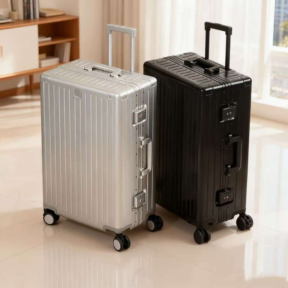 Durable Full Aluminum-Magnesium Business Luggage 20"-29" Modern Frame ...