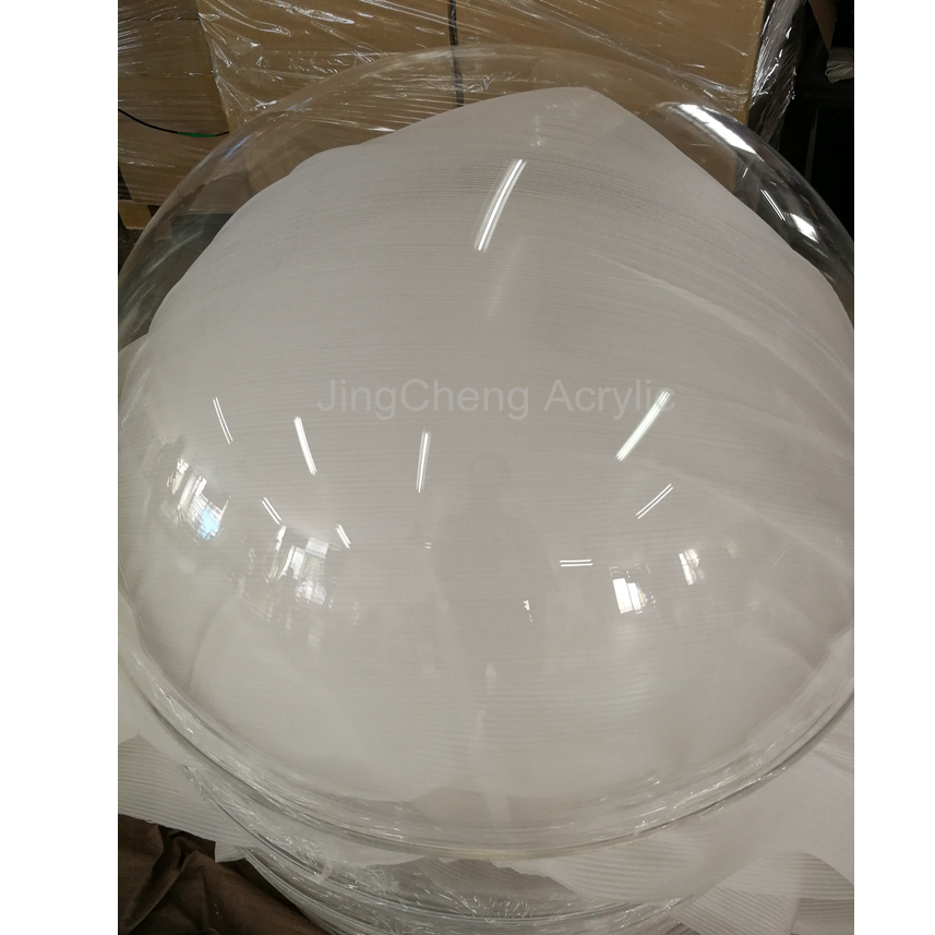 Clear Acrylic Dome - Customizable Half Sphere Display