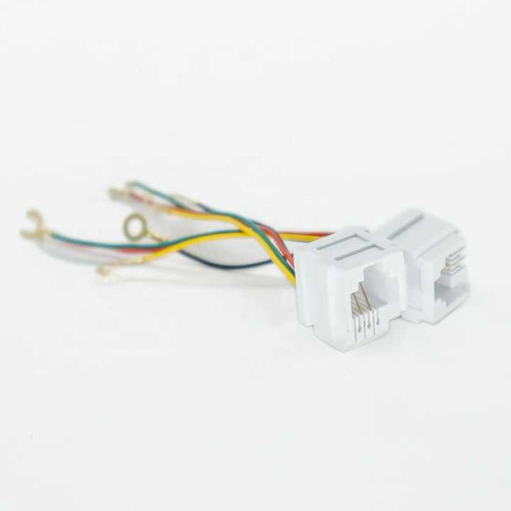 623K Wired 4-Wire Telephone Jack - Ideal for PCB Apps