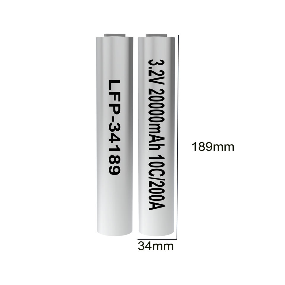 CATL 3.2V 20Ah 34189 LiFePO4 Cylindrical Battery 10C Discharge Rate ...