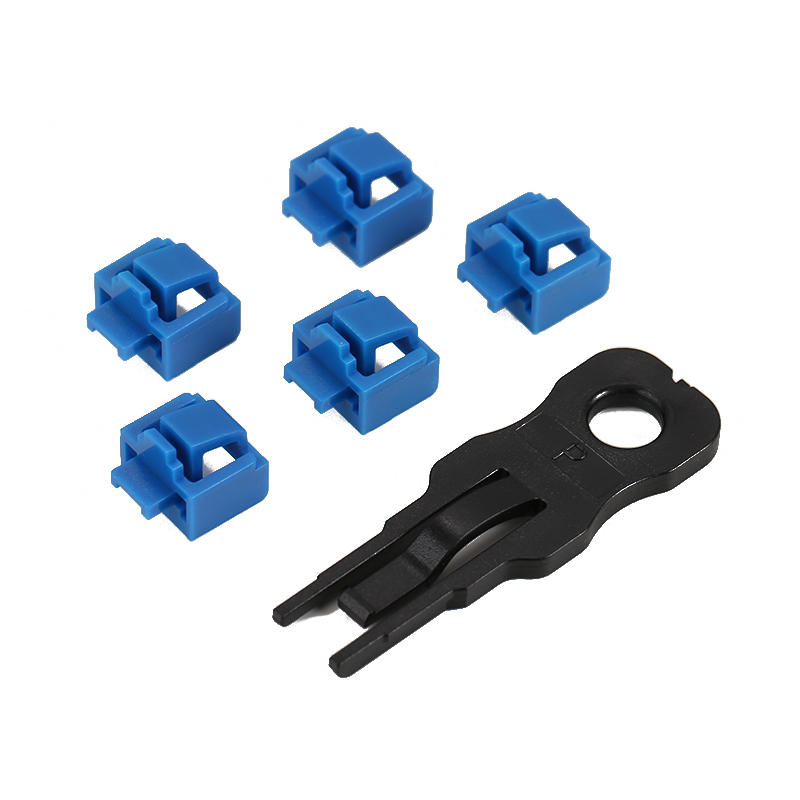 Network Rj45 Plug Dust Cap Rj45 Port Blocker Plastic Protection Lock ...
