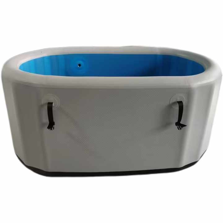 Inflatable Portable Ice Bath Tub Cold Plunge Ice Bath Ice Barrel Tube ...