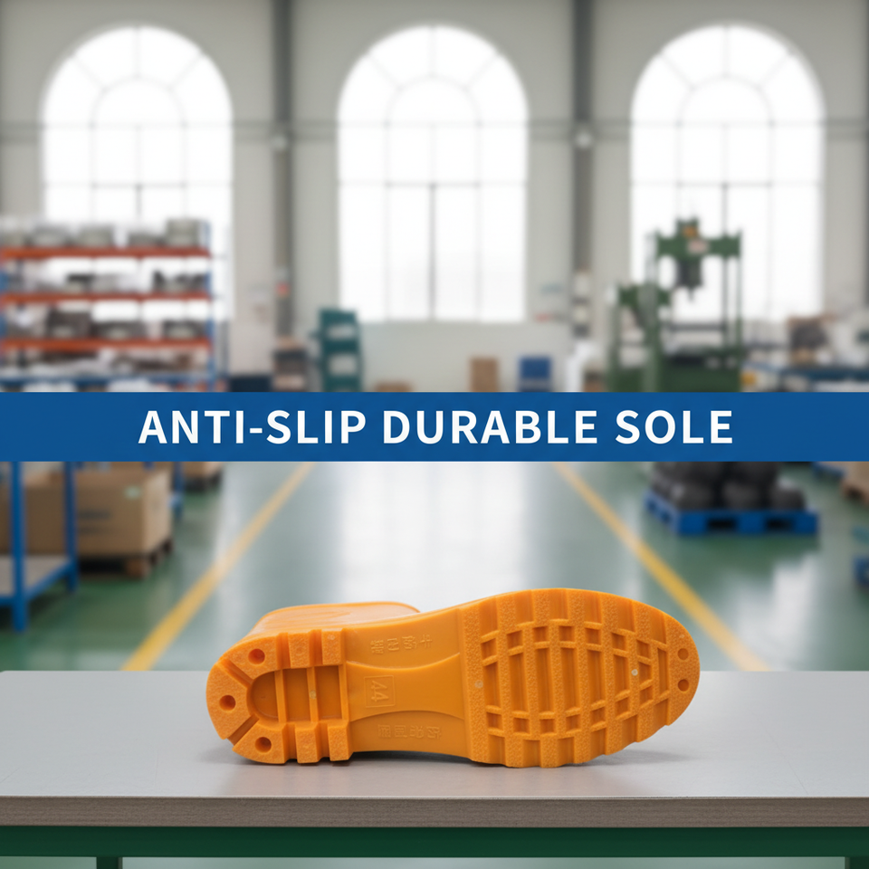 High Quality Kneehigh PVC Rain Boots Waterproof Hard-Wearing Anti ...