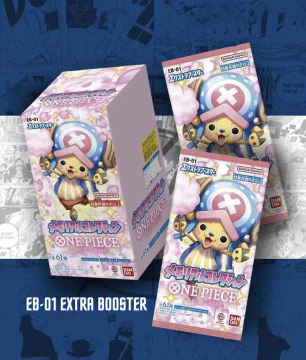 Original Japanese Anime Booster Box One PieceS Op-EB01 a Precious Story ...