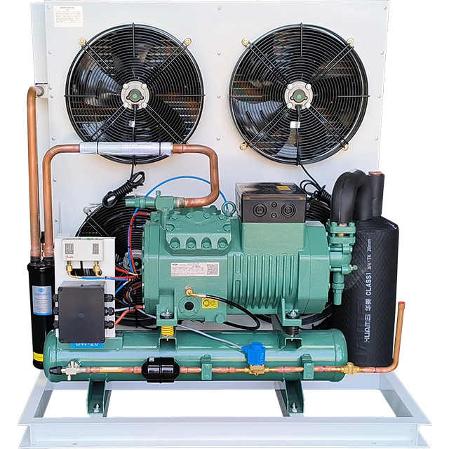 For Bitzer 20HP Semi-Hermetic Refrigeration Compressor Unit R22/R134A ...