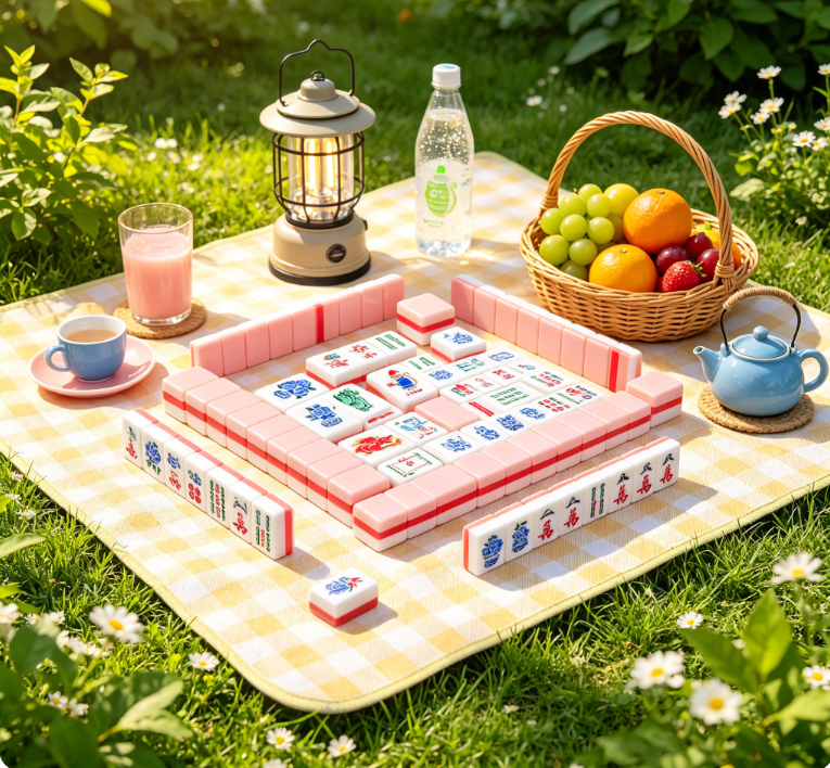 Modern Mahjong Acrylic Table Game Entertainment American Mahjong Tile ...