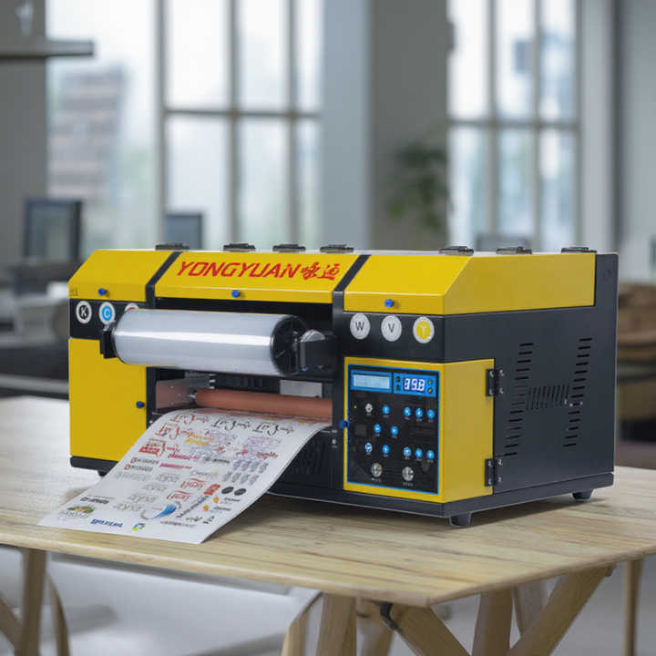 A3 Mini UV Roll-to-Roll Printer with Laminator Automatic Grade for Logo ...