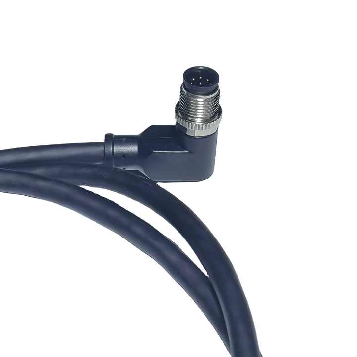 Bend 90 Male Female 24V 5A Charging Cable Circular Plug-In Interface ...