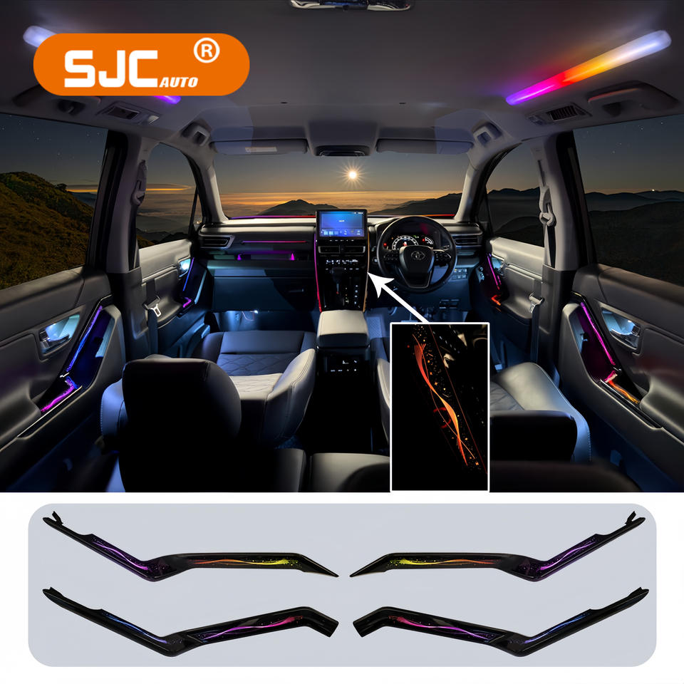 SJC for Toyota Innovata Hycross Car Interior Upgrade, Ambient Light ...