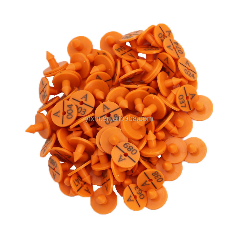 Laser Printing Rabbit Ear Label Card No. 1-100 Animal Identification ...