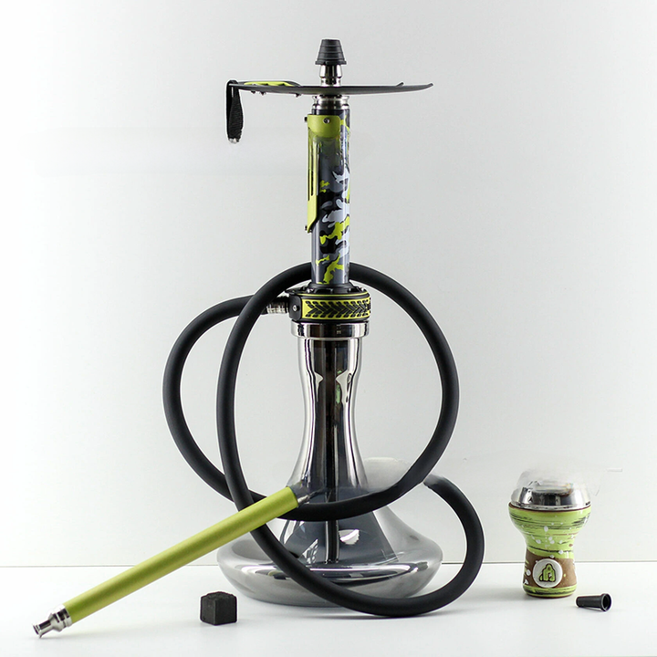 Luxury Russian Stainless Steel Shisha Pipe - EL BOMBER