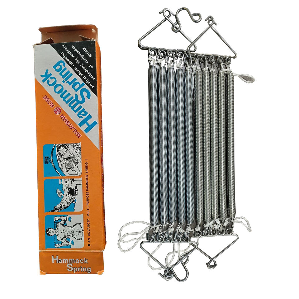 MALAYSIAN ROSE Safety Baby Cradle Spring Baby Hammock Steel Tension ...