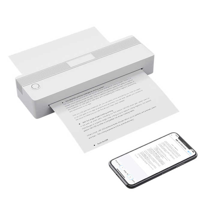 NEWYES LD0802 Portable A4 Thermal Printer - Compact & Efficient