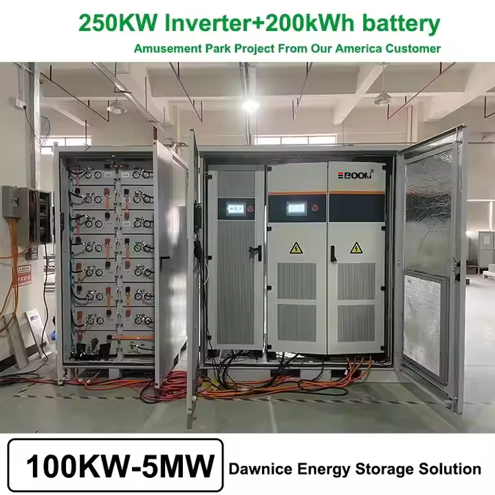 Industrial 200Kw-500Kw Hybrid Complete Solar Energy Storage System On/Off Grid Connection for ...