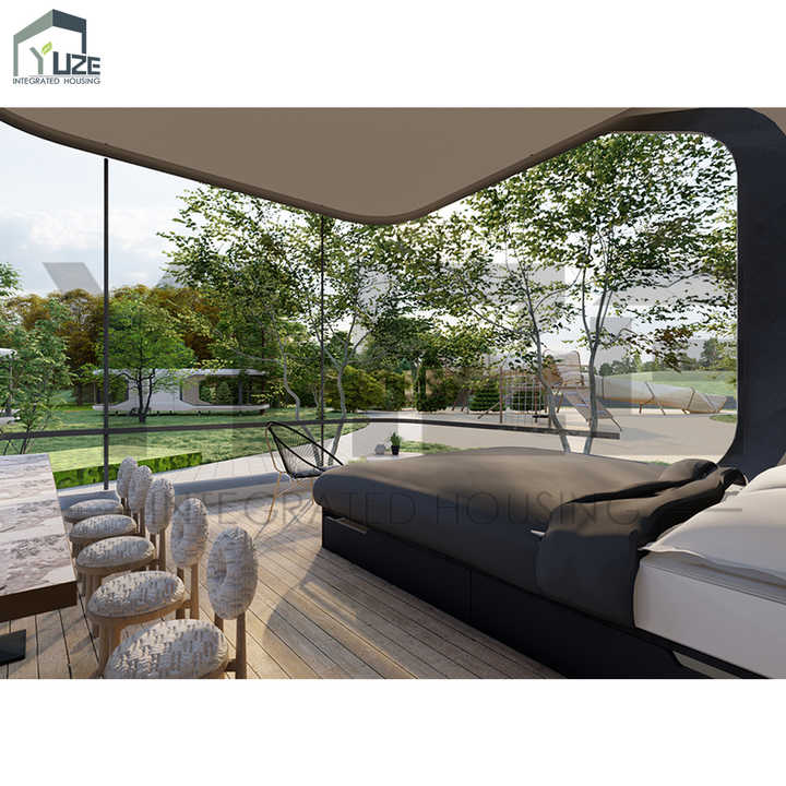 Panel sándwich de diseño de lujo Modular 2 dormitorios Resort Vessel ...