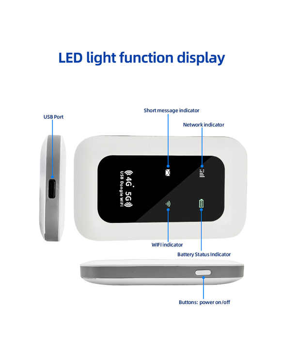 4G Mobile TD LTE Router - Portable Wifi with Sim Card