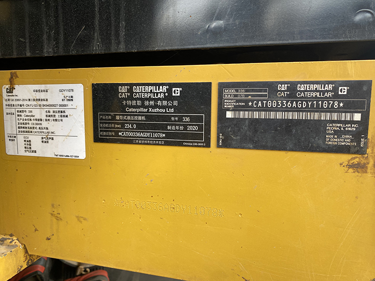 Used Construction Equipment CAT 336 Excavator For Sale Used Crawler CAT ...