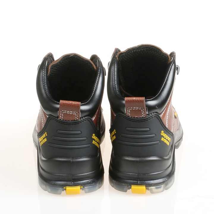 Manufacturer Factory Custom Safety Shoes for Men Steel Toe Leather slip ...