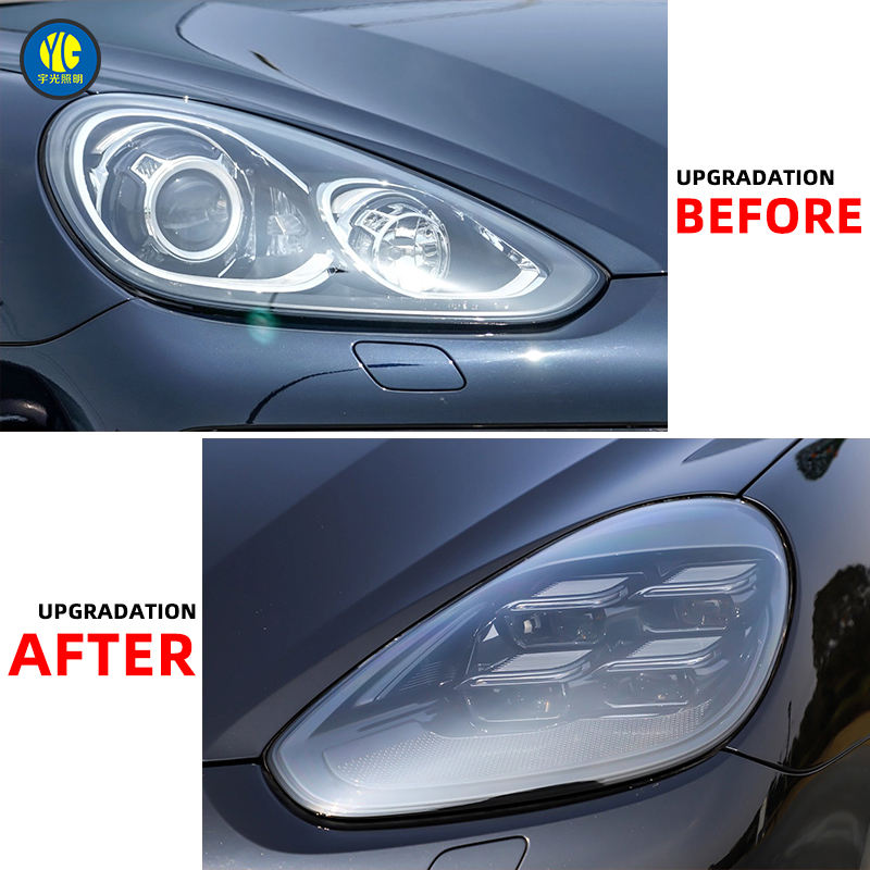YU GUANG for Porsche Cayenne 92a Head Light LED 2015 2016 2017 ...