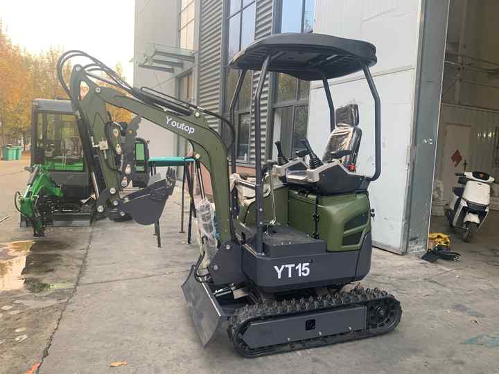 Youtop YT15 Mini Excavator - Efficient Crawler Excavator