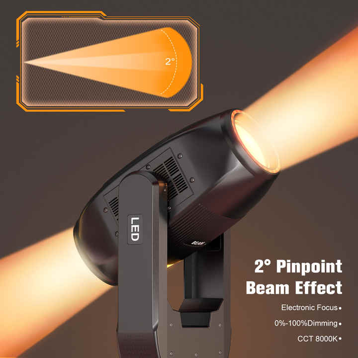 Double prism spot Beam 14r 295w Double Prism Spot Beam Light Cabeza ...