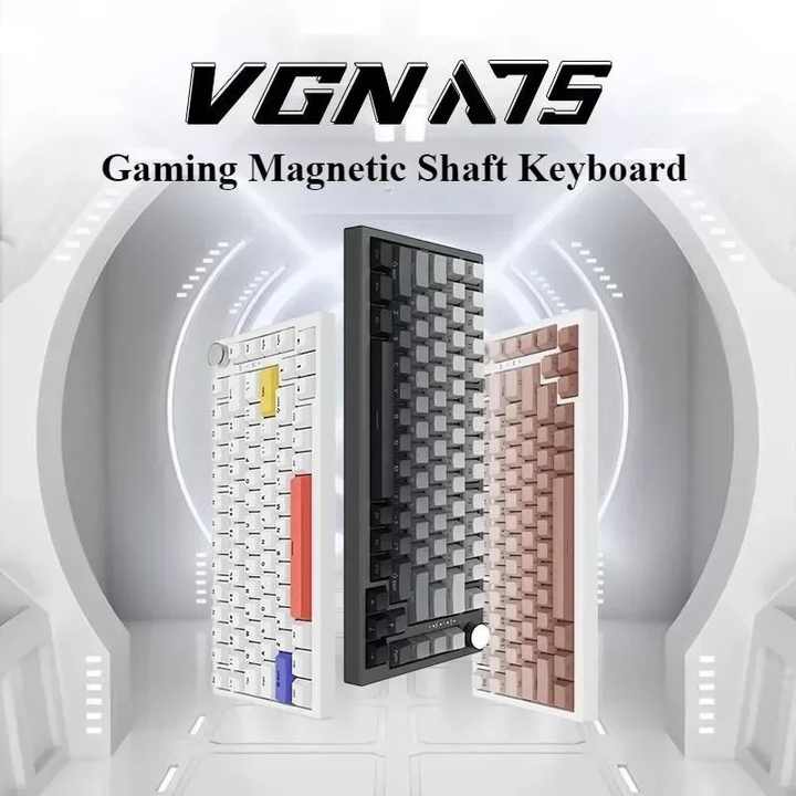VGN A75 Magnetic Switch Mechanical Keyboard with Knob RT0.01mm 1Khz ...