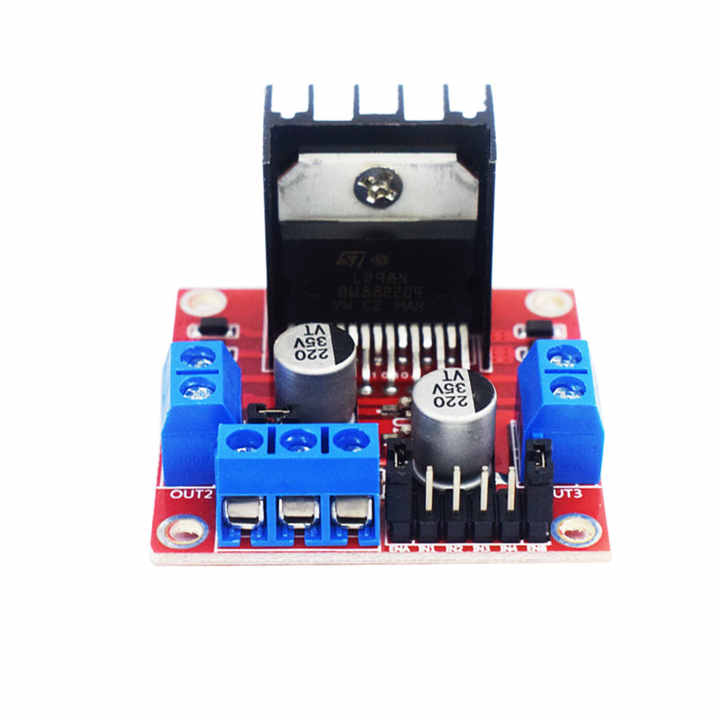 Arduino L298N Motor Driver Controller Board for Smart Cars