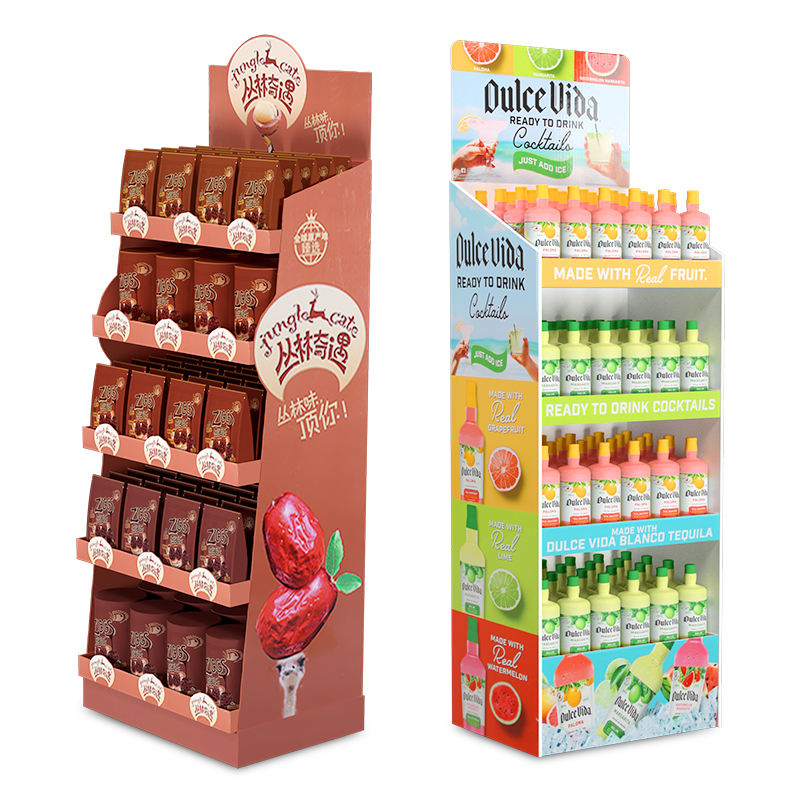 Supermarket Retail Shop Marketing Displays Drink Beer Wine Water ...