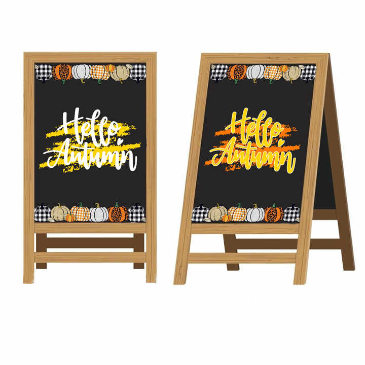 Custom Logo Portable A-Frame Chalkboard Sign Outdoor Large 40" X 20 ...