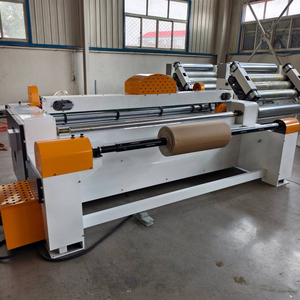 New Condition Electric Double Side corrugated paperboard rewinder ...