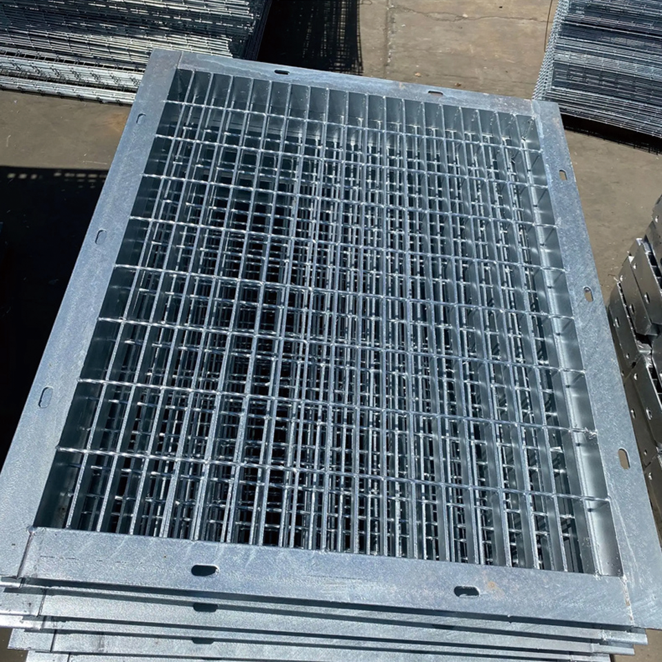 Factory Direct Galvanized Steel Grating Panel for Office Building Metal ...
