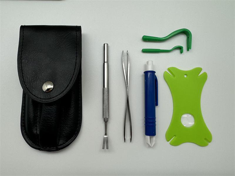 Multiple Specifications Dog Tick Removal Kit Include Tick Removal Card ...
