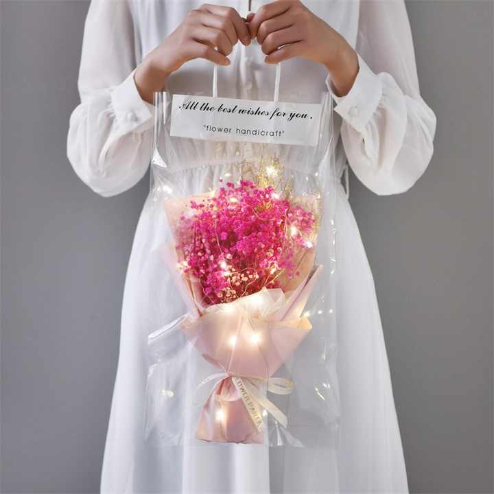 Handmade LED Flower Bouquet - Perfect for Christmas & Valentine's