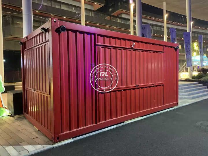 Burger Kiosk Container Burger Shop Container For Shop 20ft Container ...