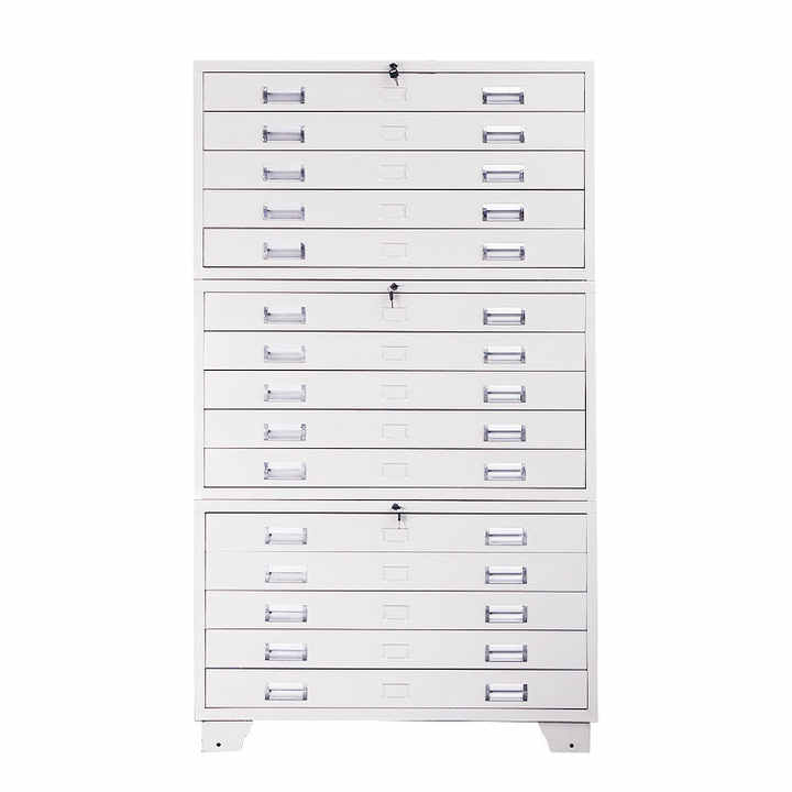Mobile Drawing Storage Cabinet 5 Drawers A0 Size Paper Flat File Map ...
