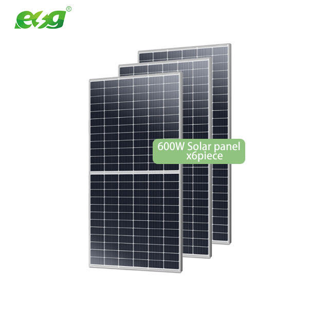 5KW Home Stackable Solar System Complete Kit High Power Solar Panels ...