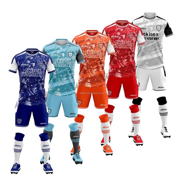 Akilex Football Sportswear Bundle Custom Tshirts Retro Shorts Men's ...