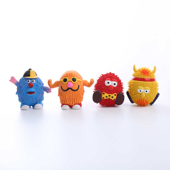 Cute Monster Style Eco-Friendly Latex Dog Toy Interesting Chirping ...