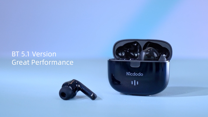 Mcdodo True Wireless Stereo Earbuds - Low Latency & Long Play Time