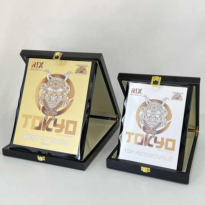 Customize Gold Silver Plate Rectangle Shape Black Wood Certificate ...
