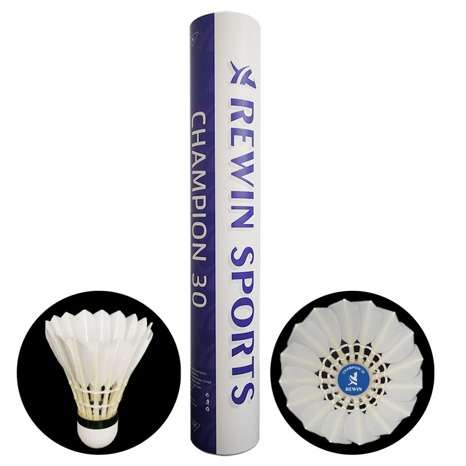 High Quality Champion No.30 Badminton Shuttlecock - Durable Duck ...